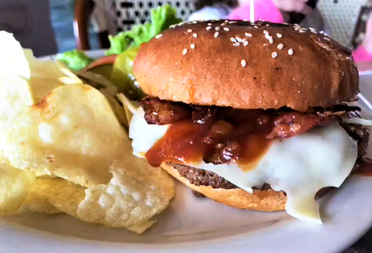 BBQ Burger - Pagina Web de Shaw´s
