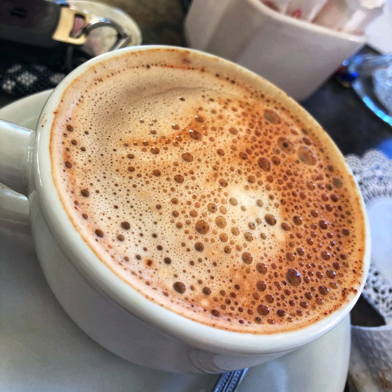 Cocoa caliente - Pagina Web de Shaw´s